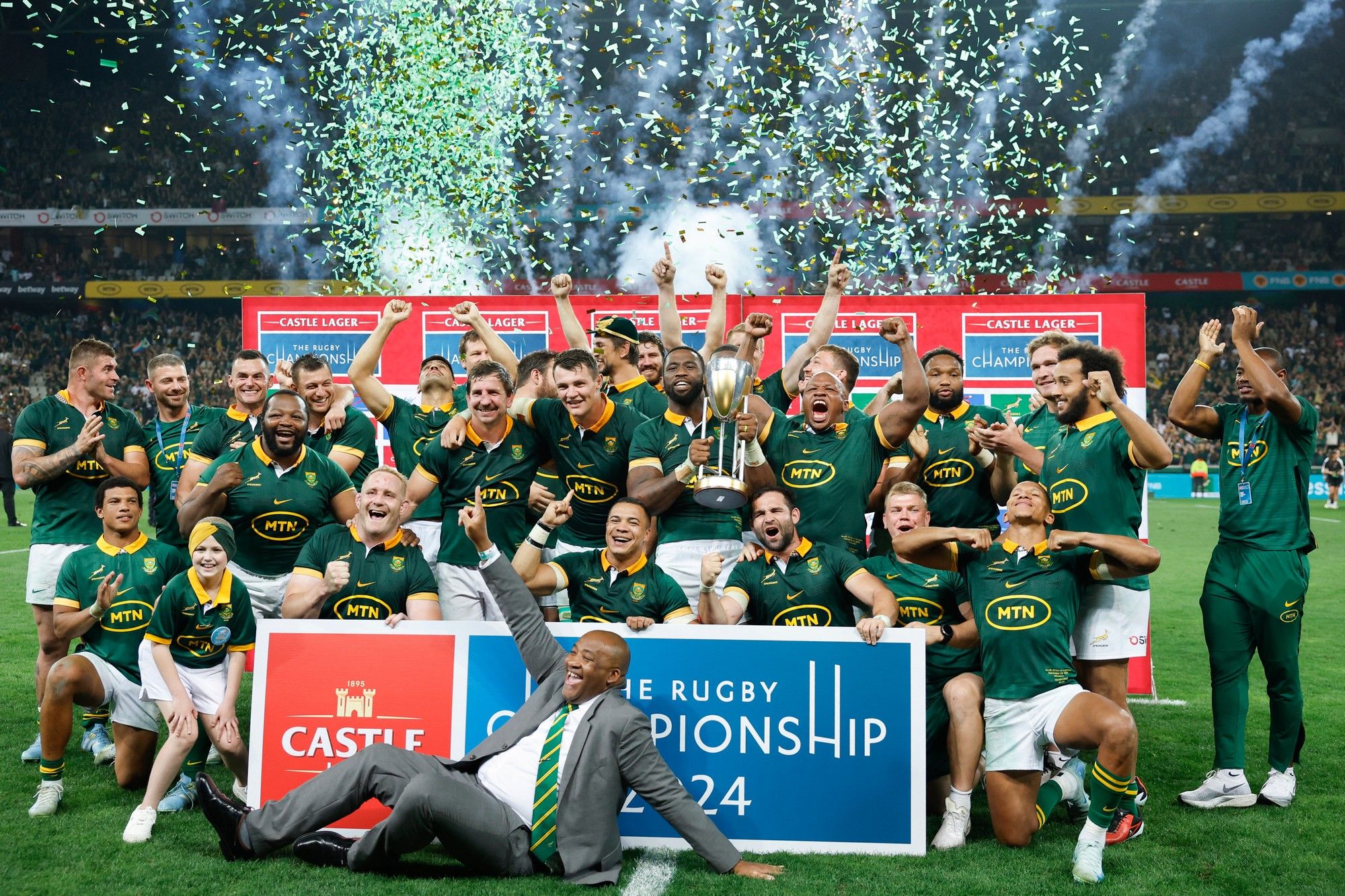 2024 . . . The mighty Springboks' year in numbers