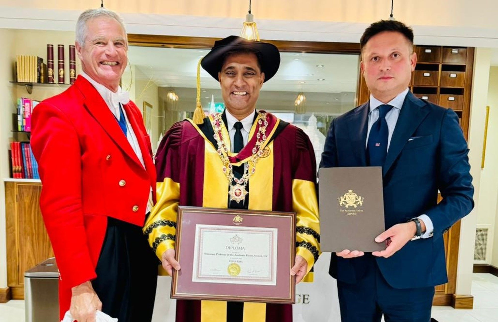 Honorary professorship for contributions to real estate transformation