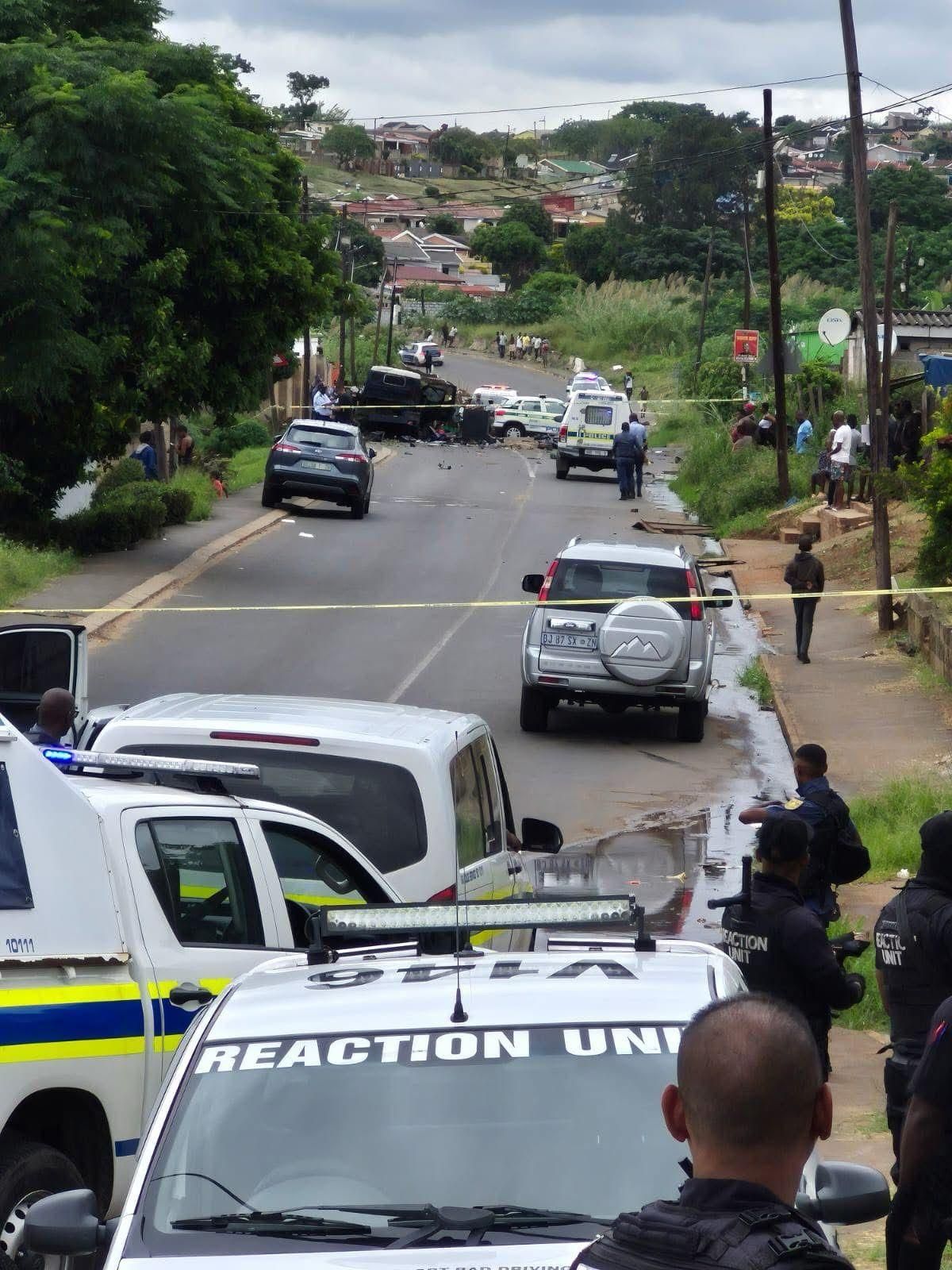 Robbers make off with cash after CIT heist in KwaMashu