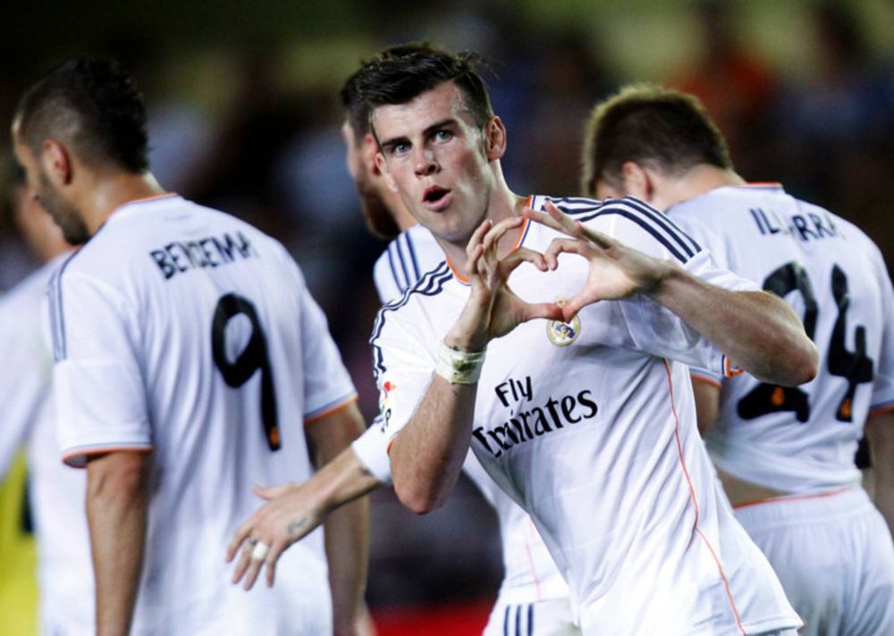 Bale scores on Real debut
