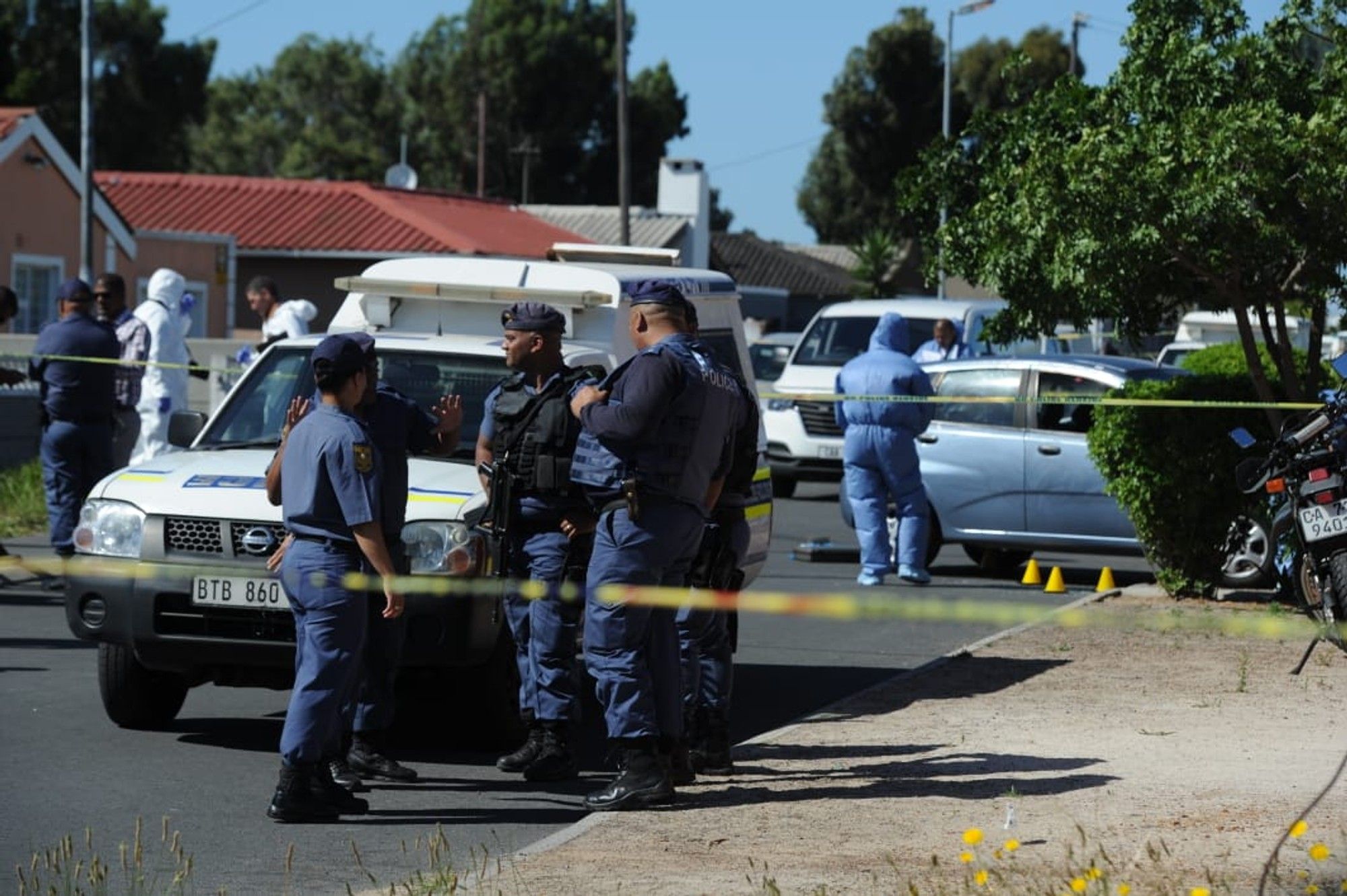 'Diligent' police officer Andre Kay remembered at open-air memorial service