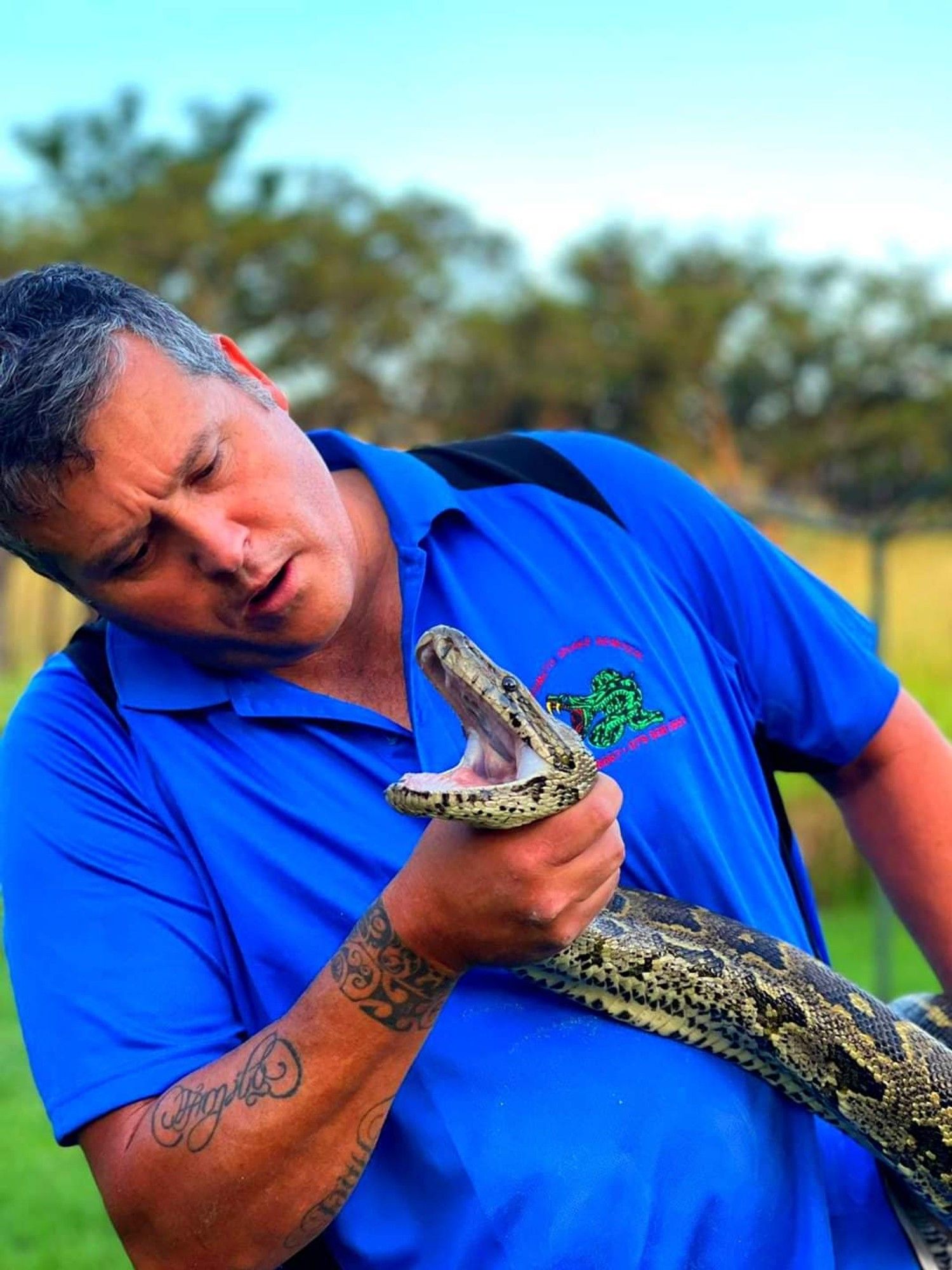 PICS: It wasn’t stock theft, it was a 4. 4m, 29. 8kg goat-gobbling ...