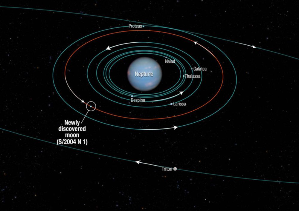 Expert finds new moon orbiting Neptune