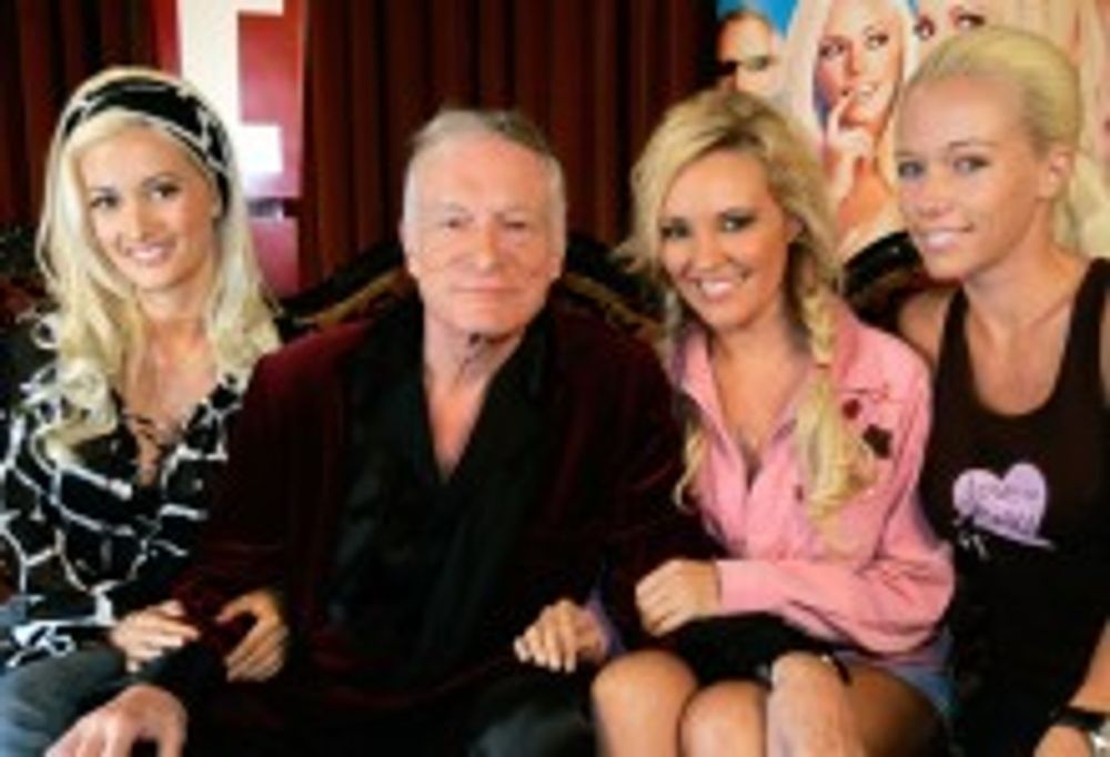 'Hef and I aren't together'
