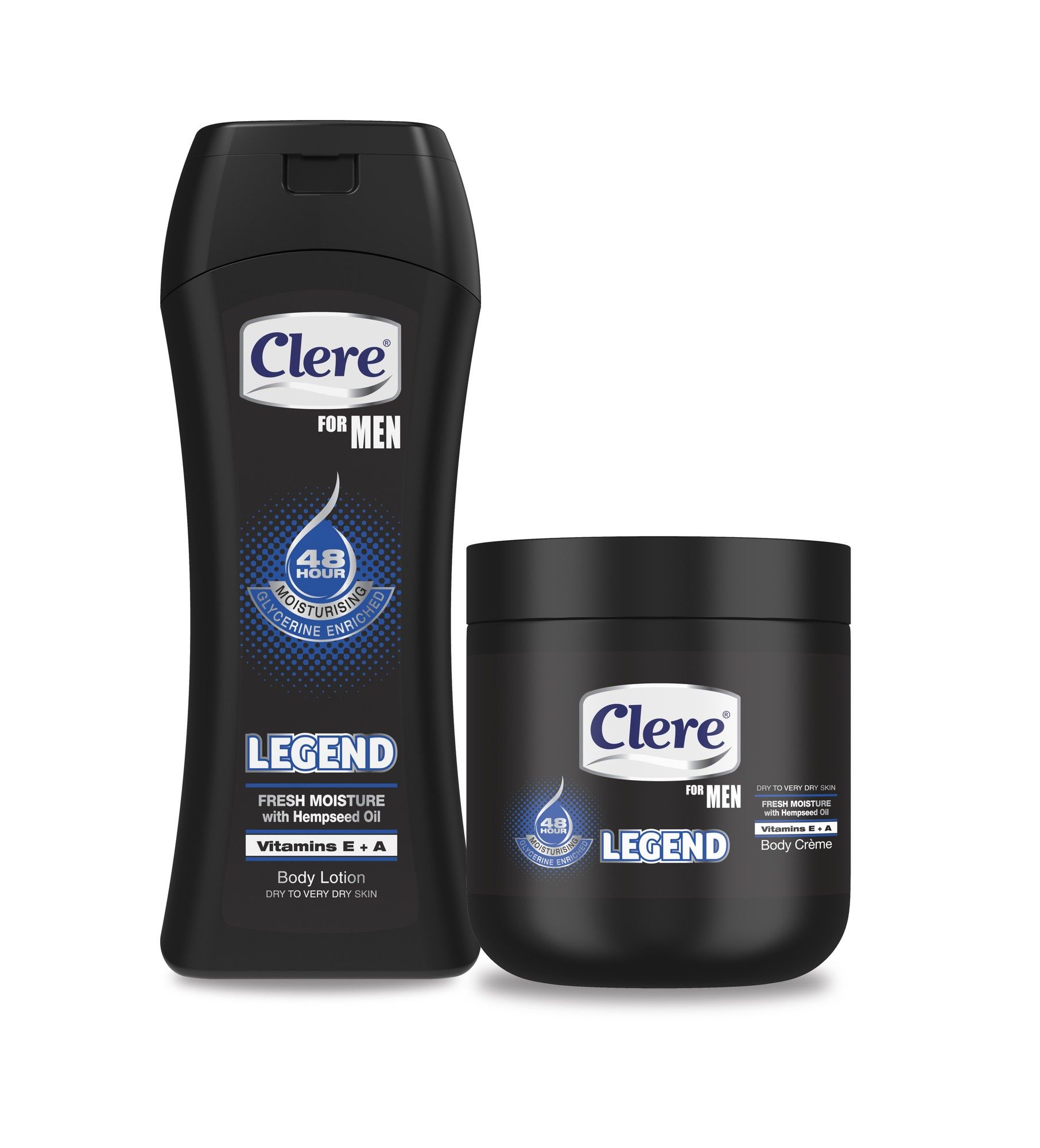 Clere launches new range for 'legendary men'