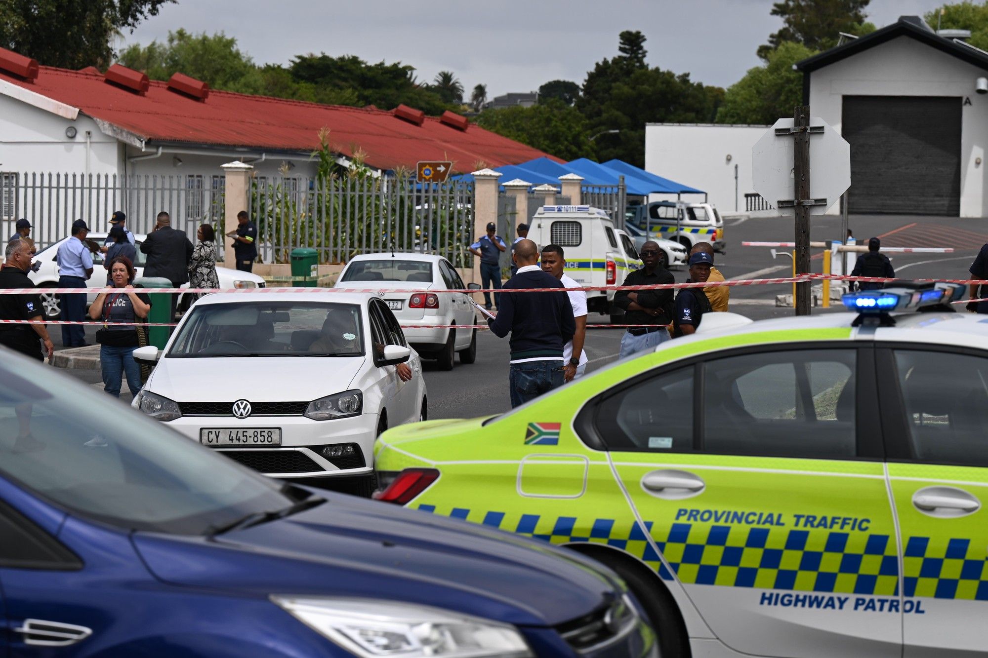 ‘Gang boss’ killed at cop shop