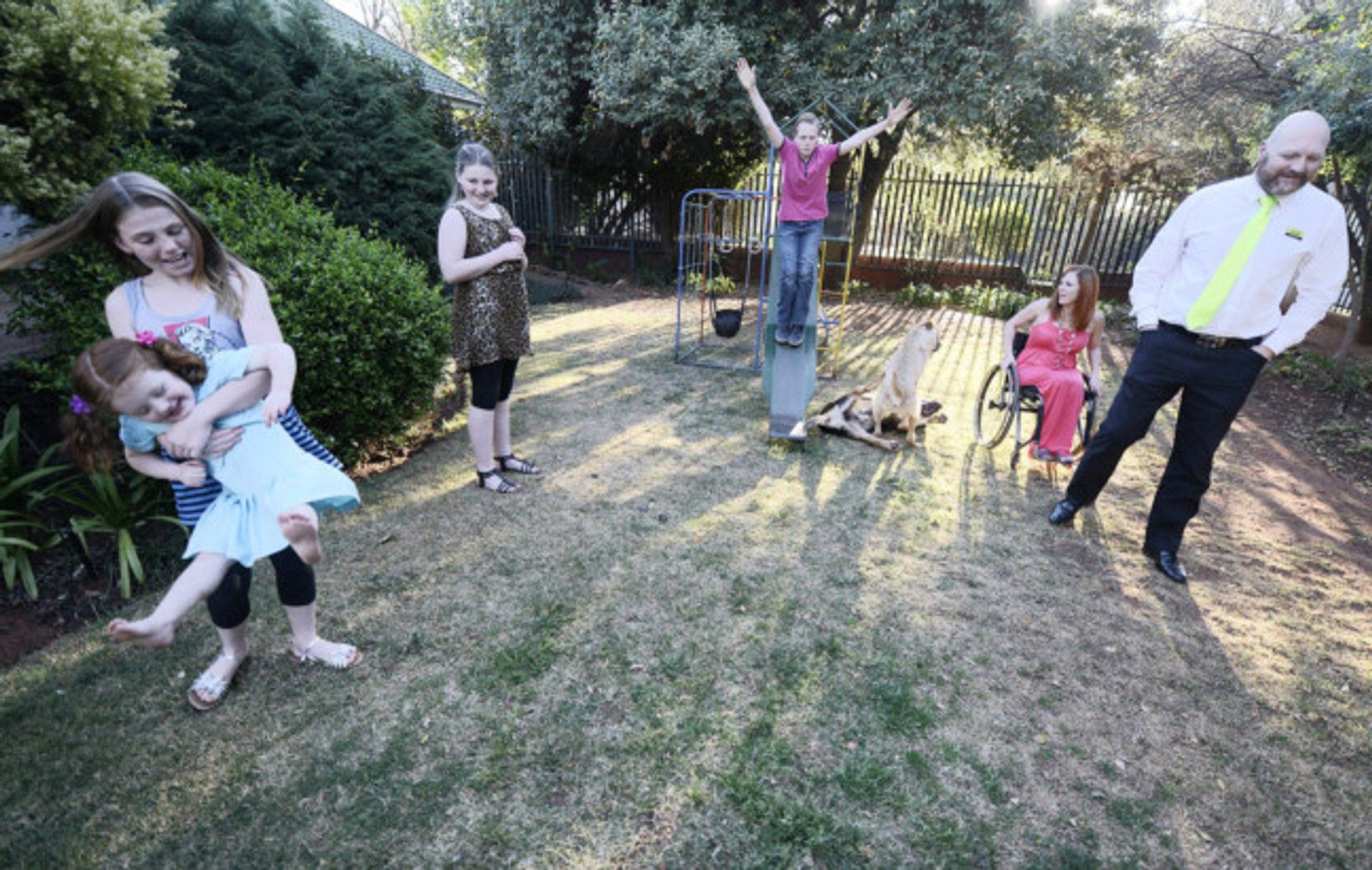 Brave family faces triple challenge