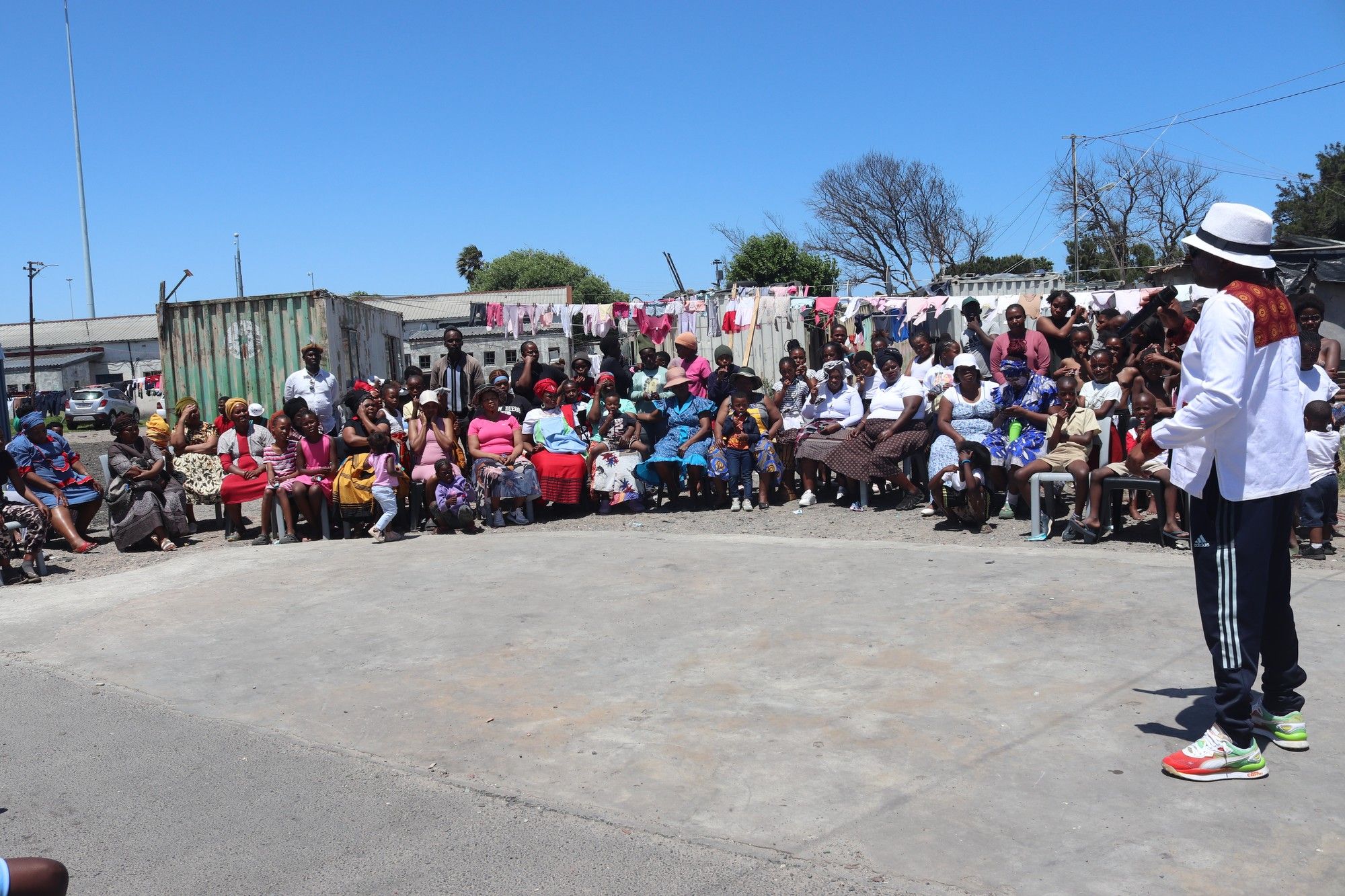 Langa youth embrace exciting new homework hub and cycling spot