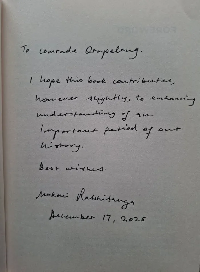 Mukoni Ratshitanga's pen carries the burning ink that narrates the ...
