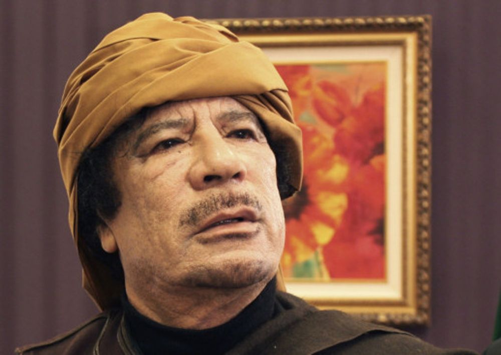 Glorifying Gaddafi banned in Libya