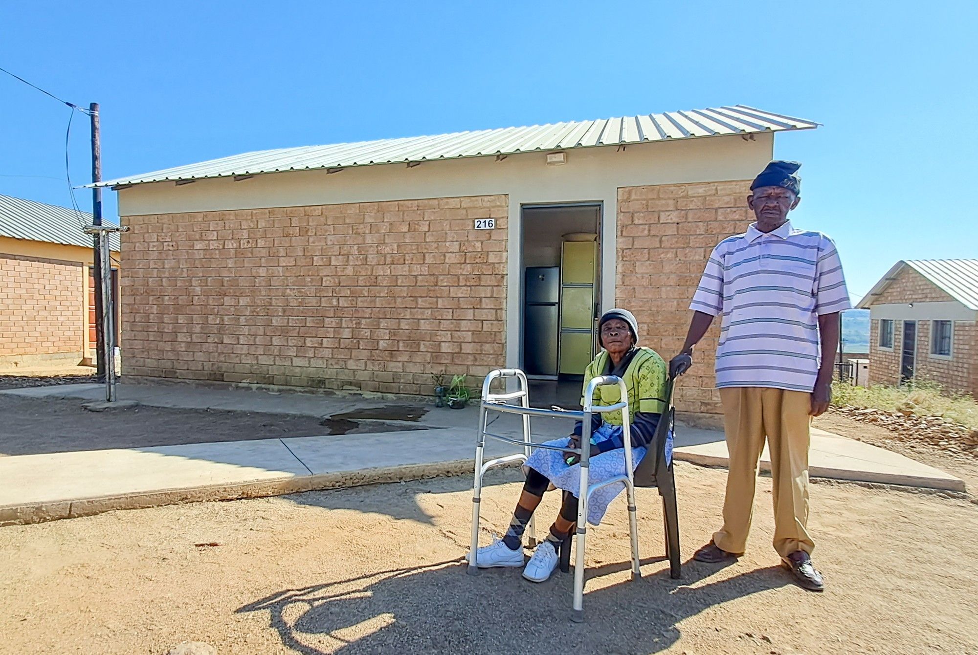 Low-cost houses to restore human dignity to vulnerable people