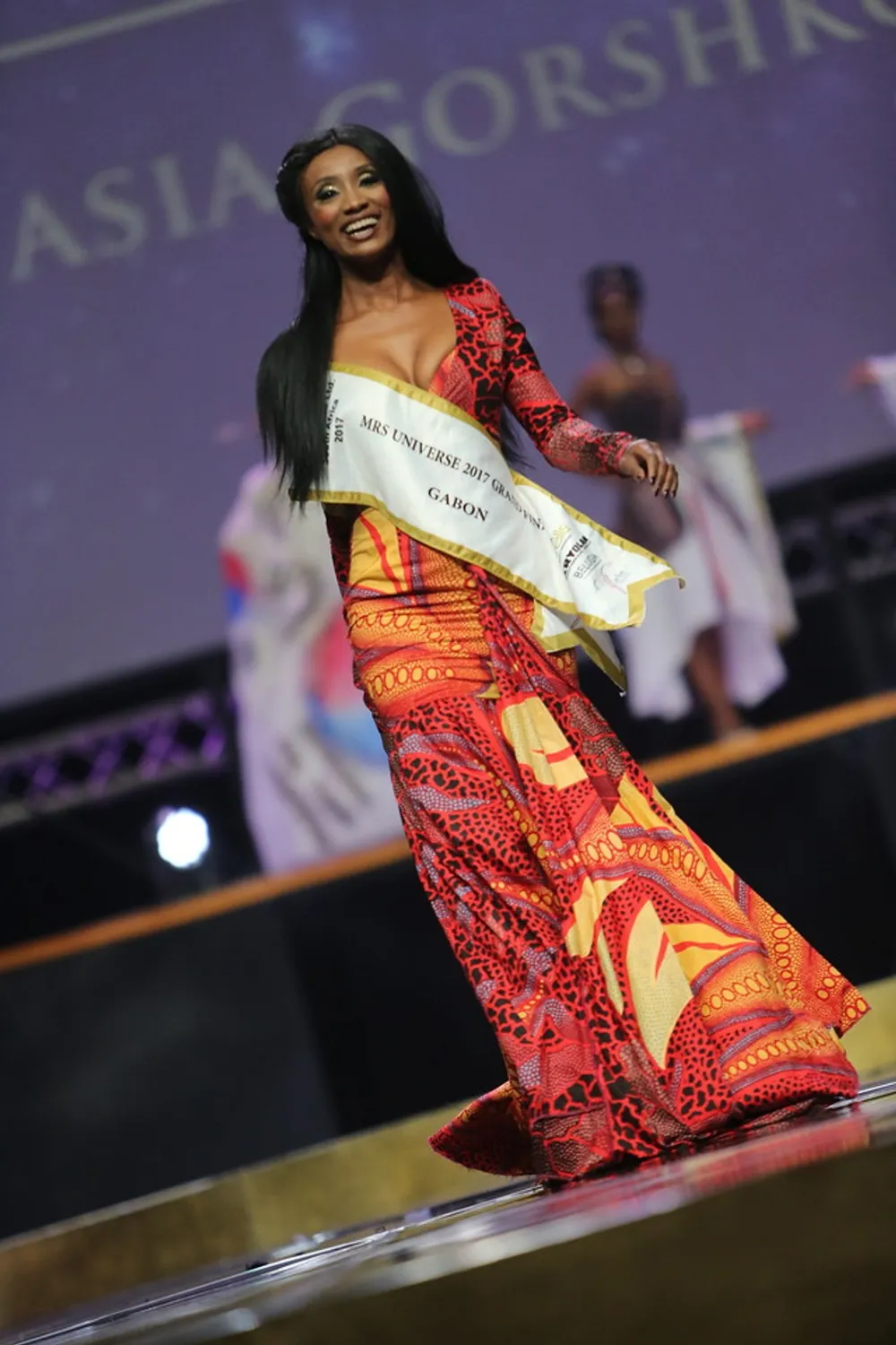 Mrs Universe finalists dazzle in their colourful costumes