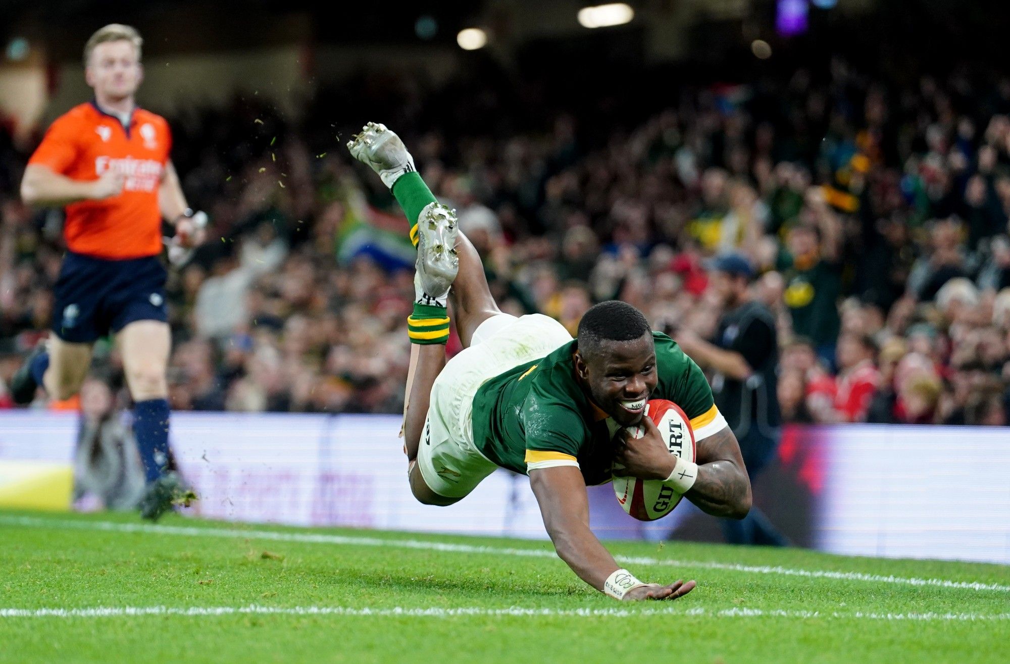 Springboks secure flawless year-end tour with emphatic win against Wales