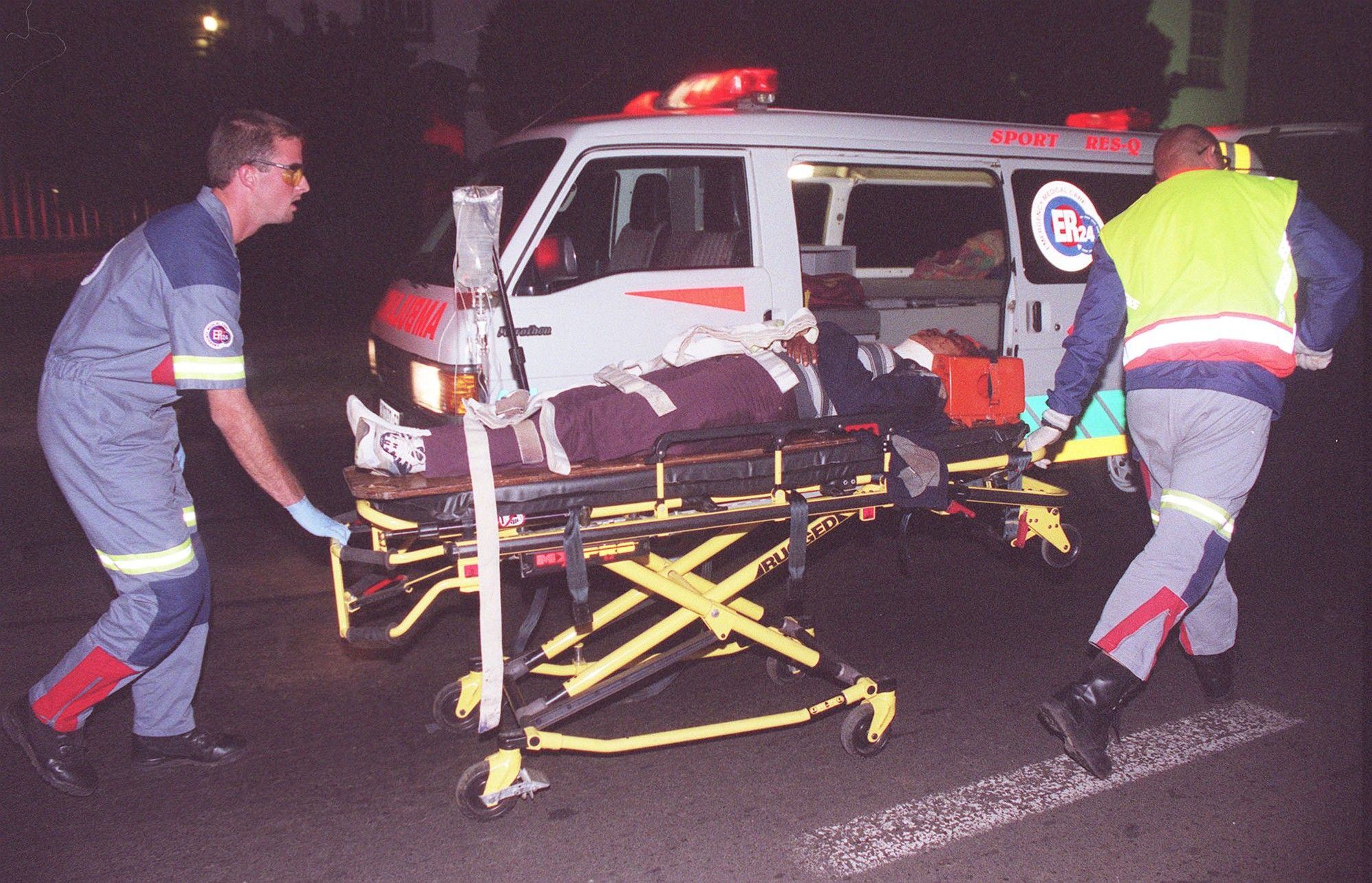 Paramedics under attack