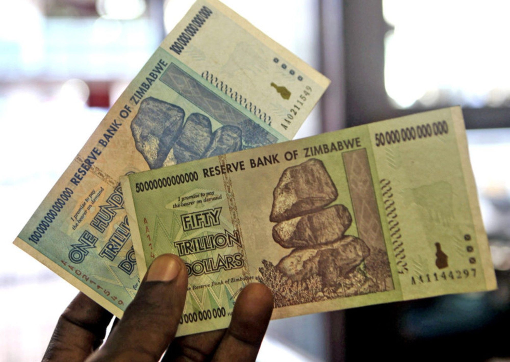 Zimbabwe's annual inflation goes through the roof