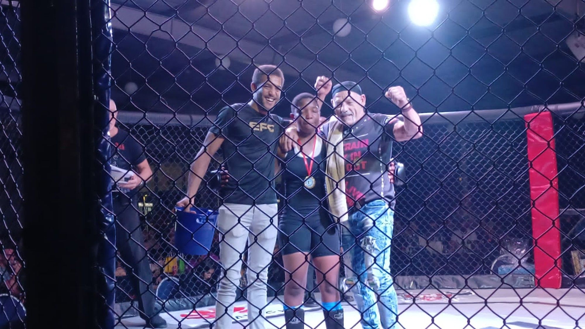 Tears of blood and hard work