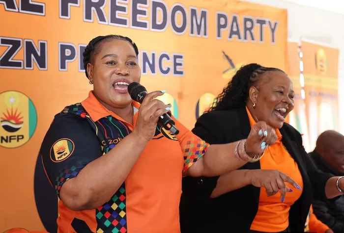 Senior NFP leader in hot water for siding with expelled Mbali Shinga