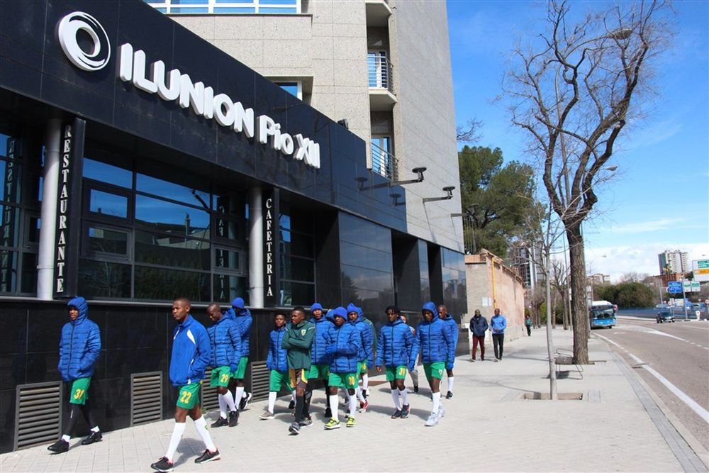 Golden Arrows MDC touch down in Madrid
