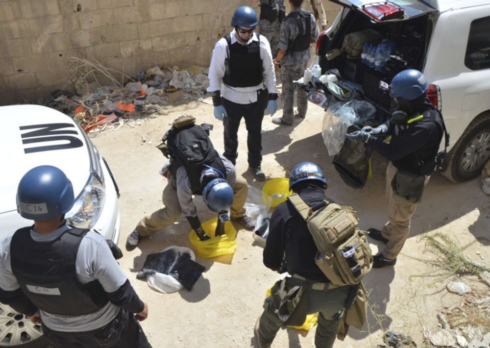 For UN inspectors, samples hold key