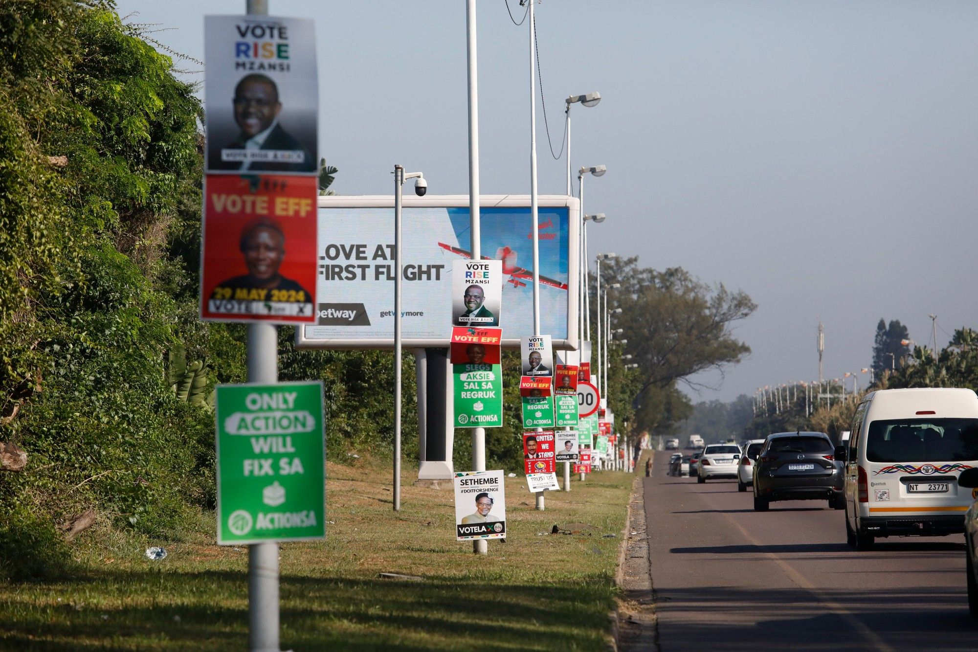 ANC, EFF in public spat over election posters