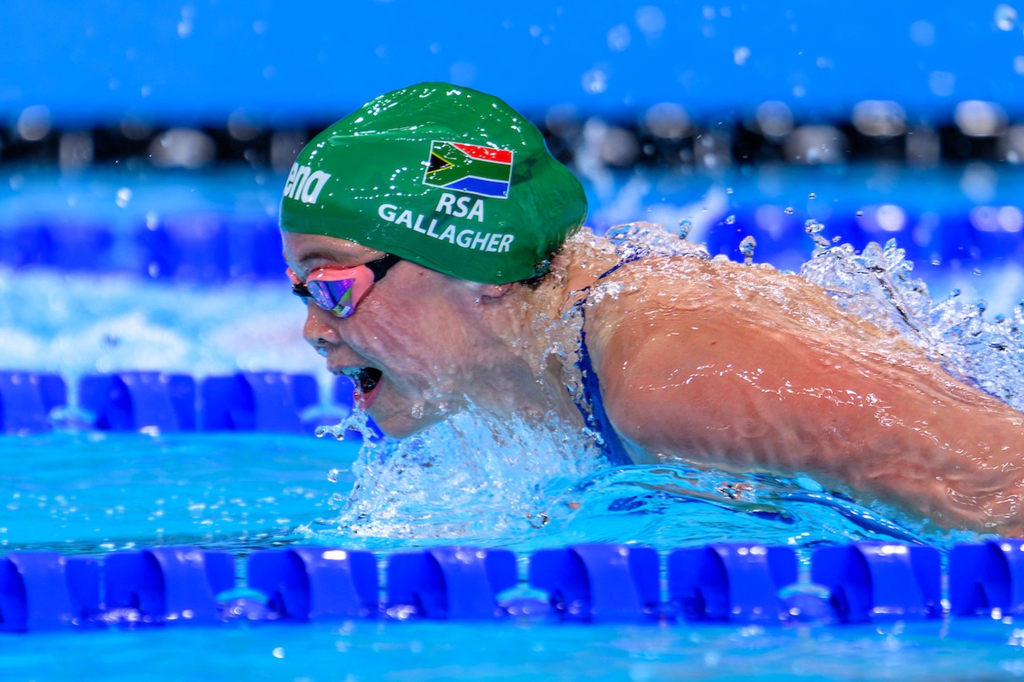 Erin Gallagher reaches first Olympic semi-final as swimming action gets ...