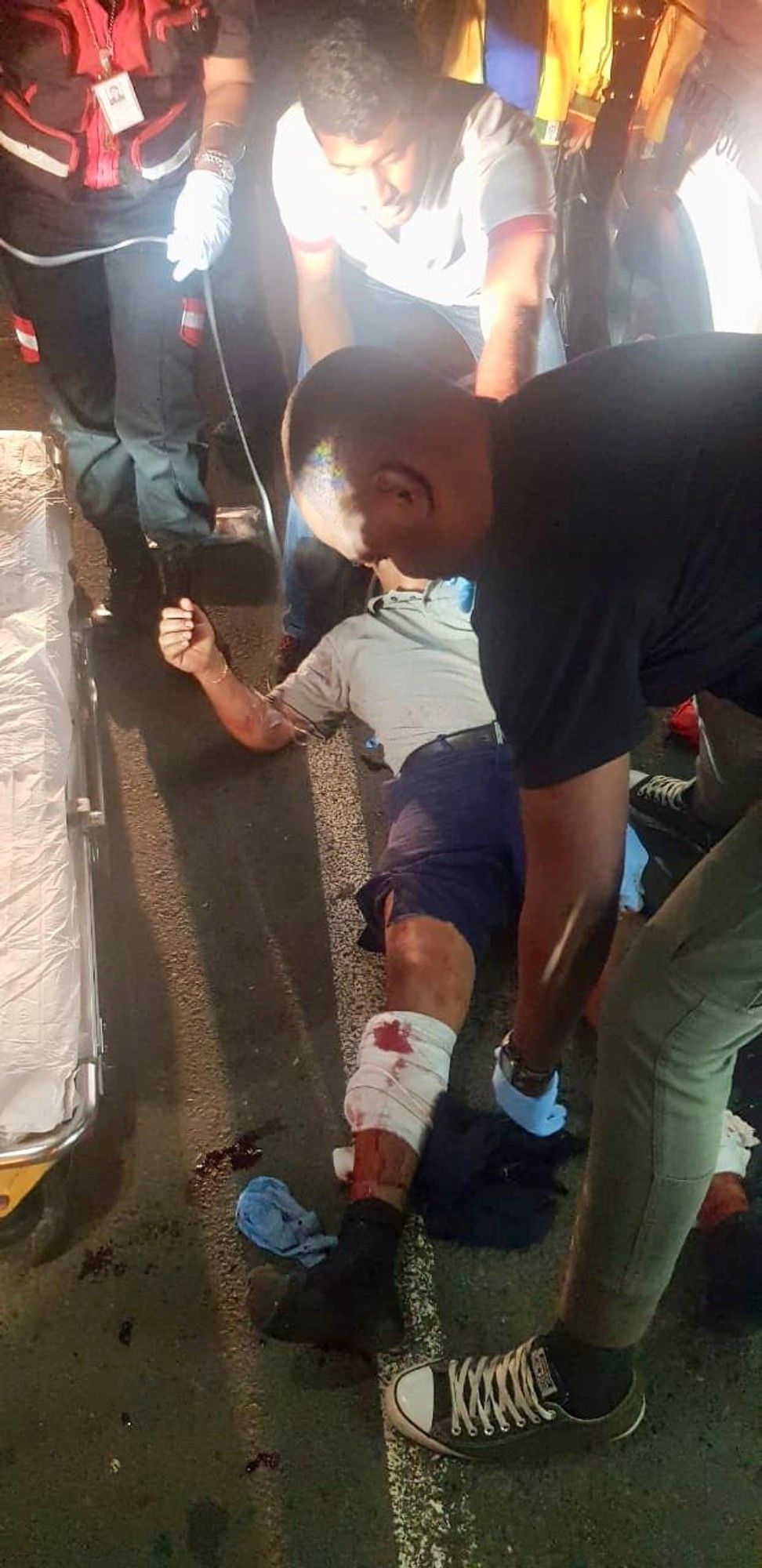 Police urge motorists to report crimes after vile stabbing