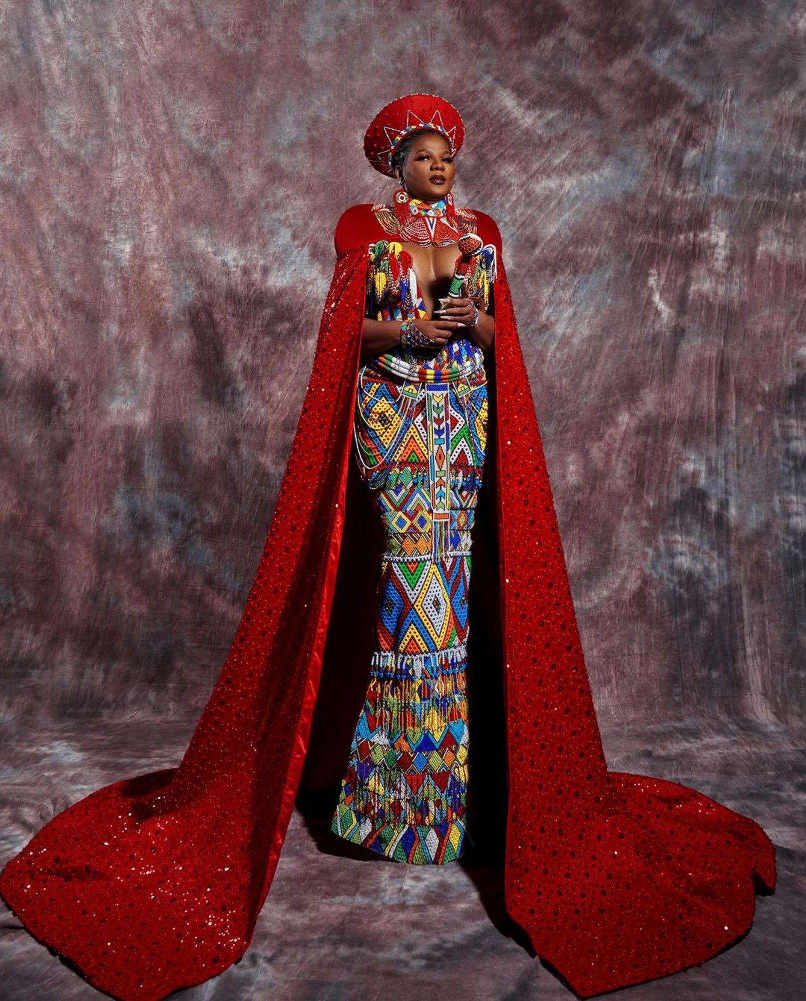 Local celebrities mark Heritage Day in stunning ensembles
