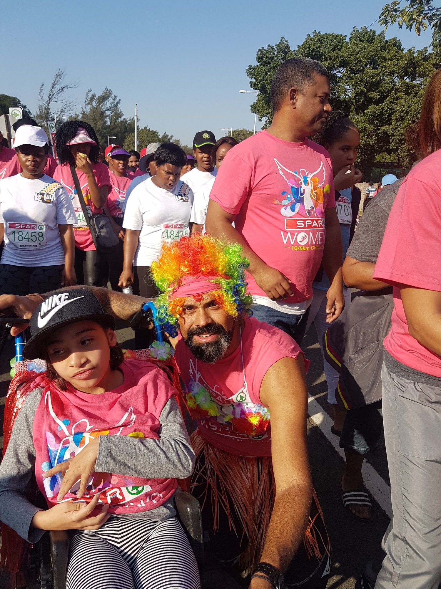 Beautiful race, such beautiful love in the Spar event