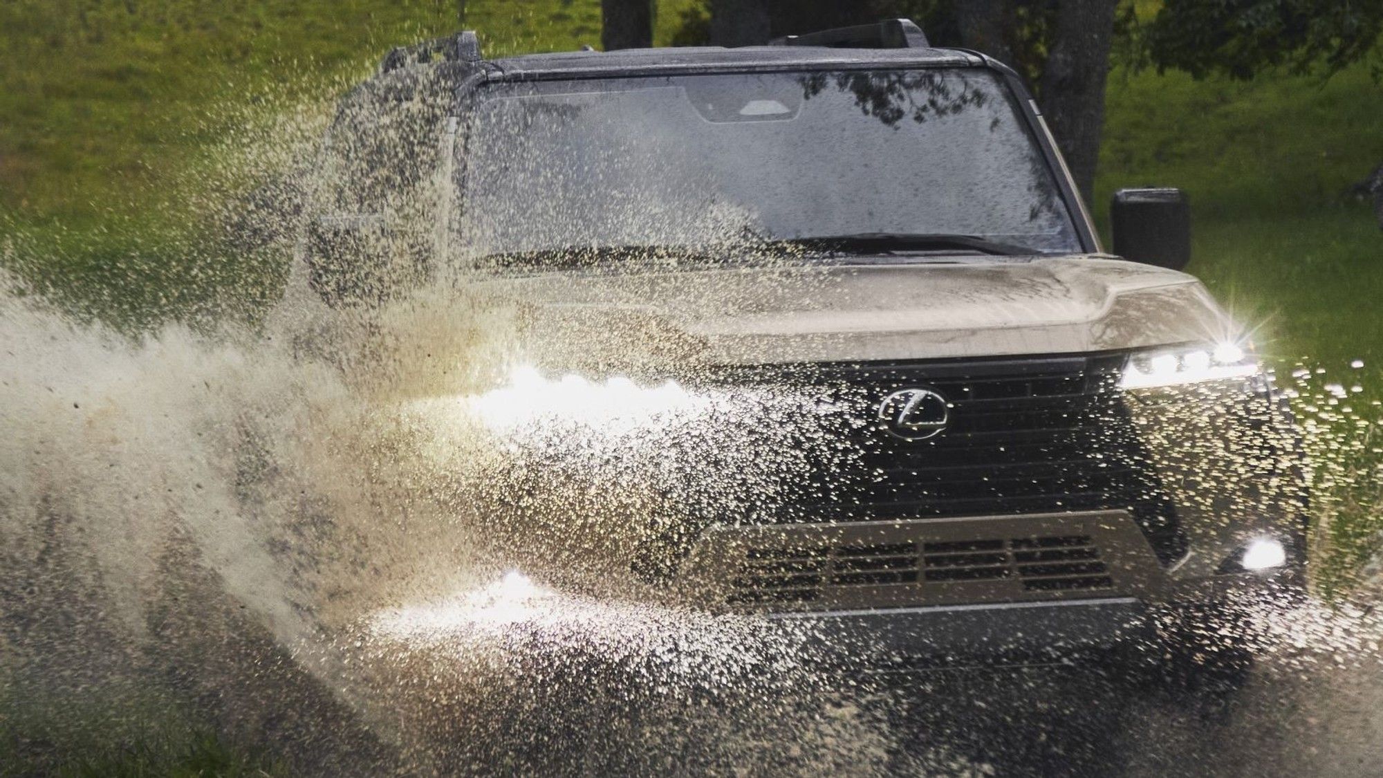 Lexus LX teased as rugged new SUV that could preview next Prado
