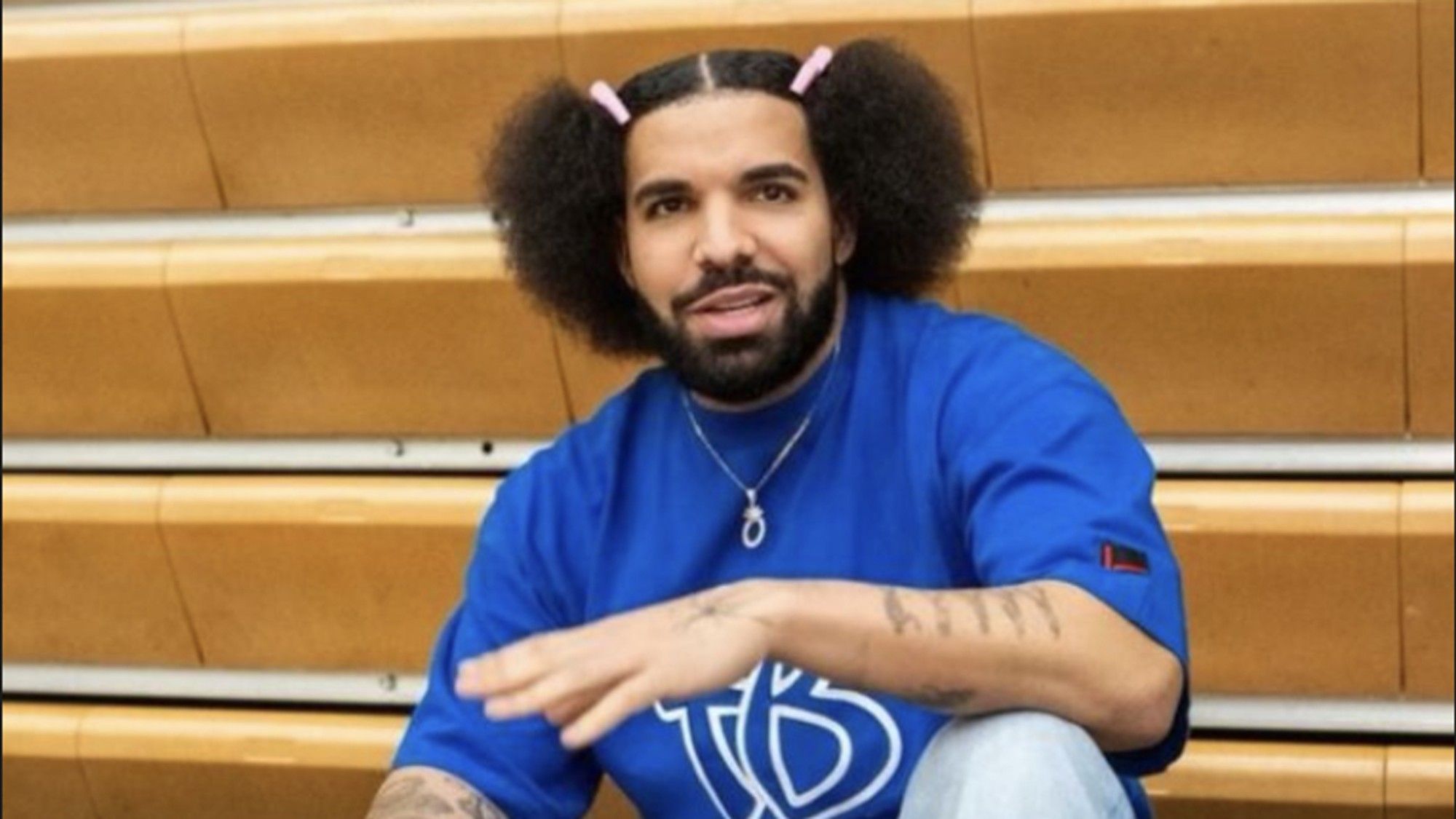 LOOK: Drake's 'Minnie Mouse hairstyle’ is causing a stir on social media