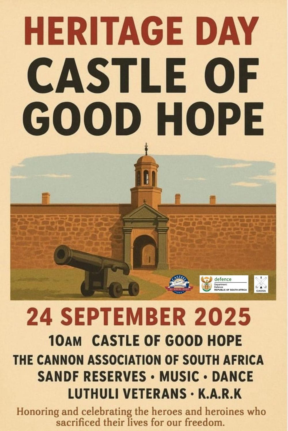 Honour Unsung Heroes this Heritage Day with Free Entry at the Castle of ...