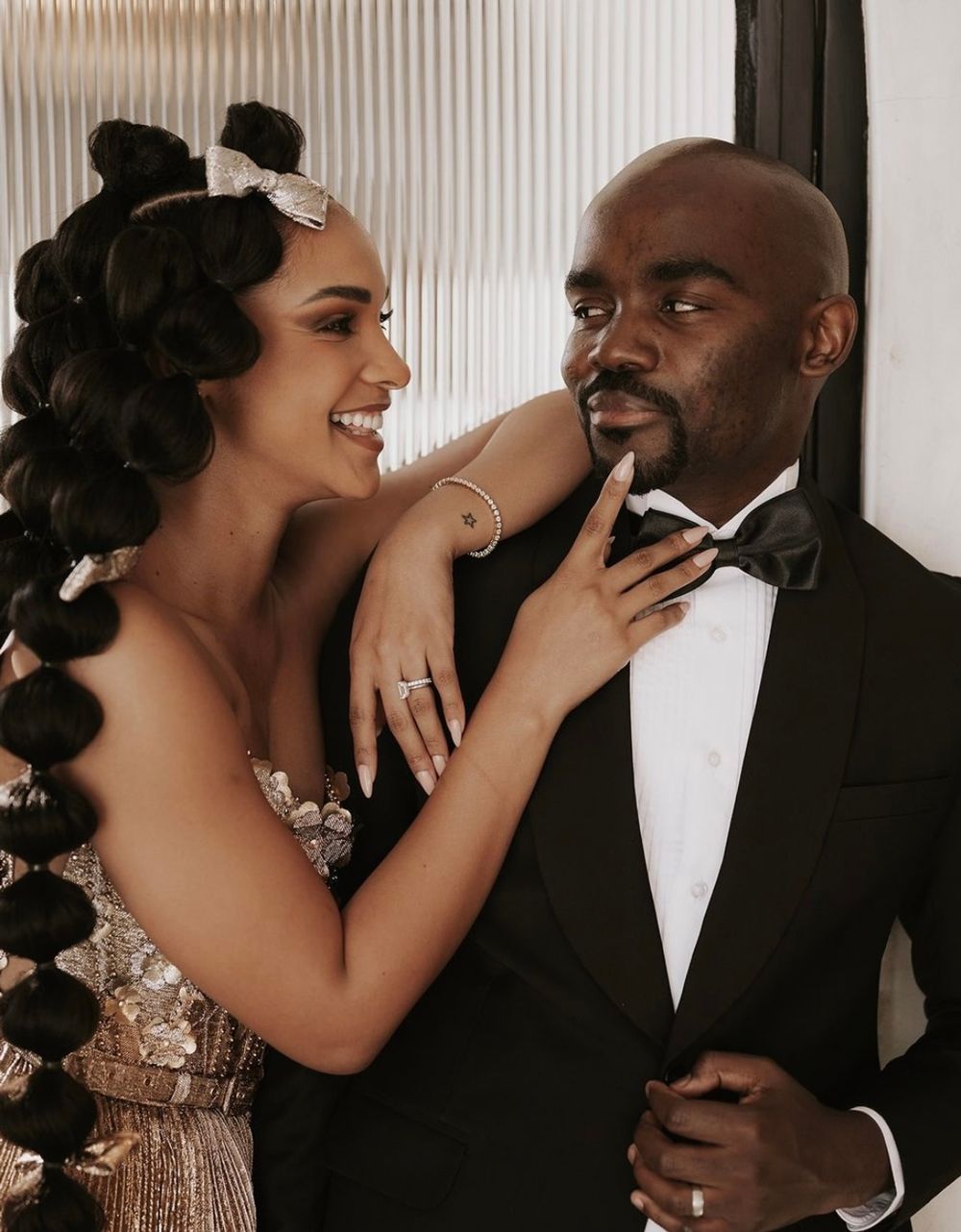 Dr Musa Mthombeni celebrates 38 months of marriage with Liesl Laurie ...