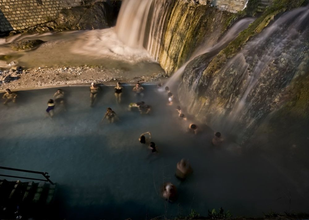 Basking in Greece’s healing waters