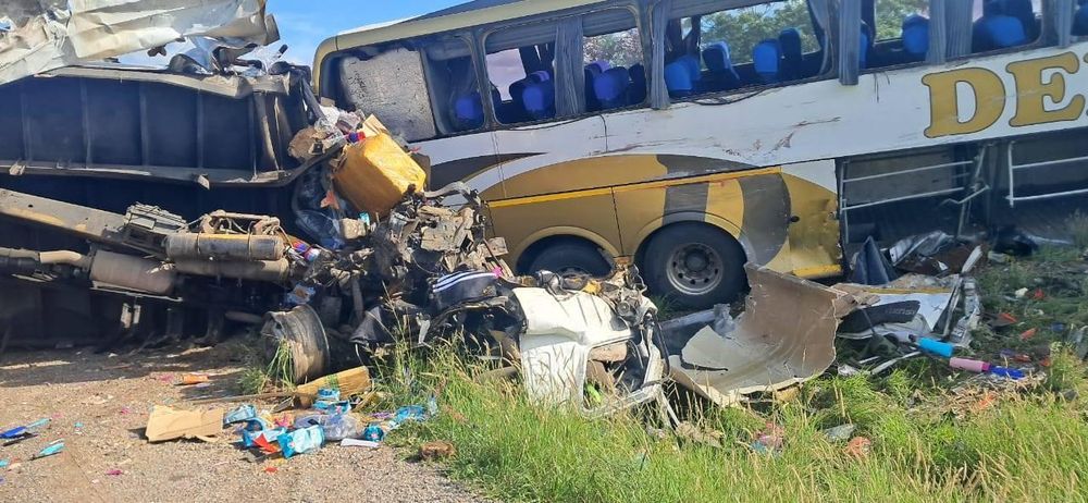 Two killed in Christmas Day head-on crash involving bus on Limpopo’s N1