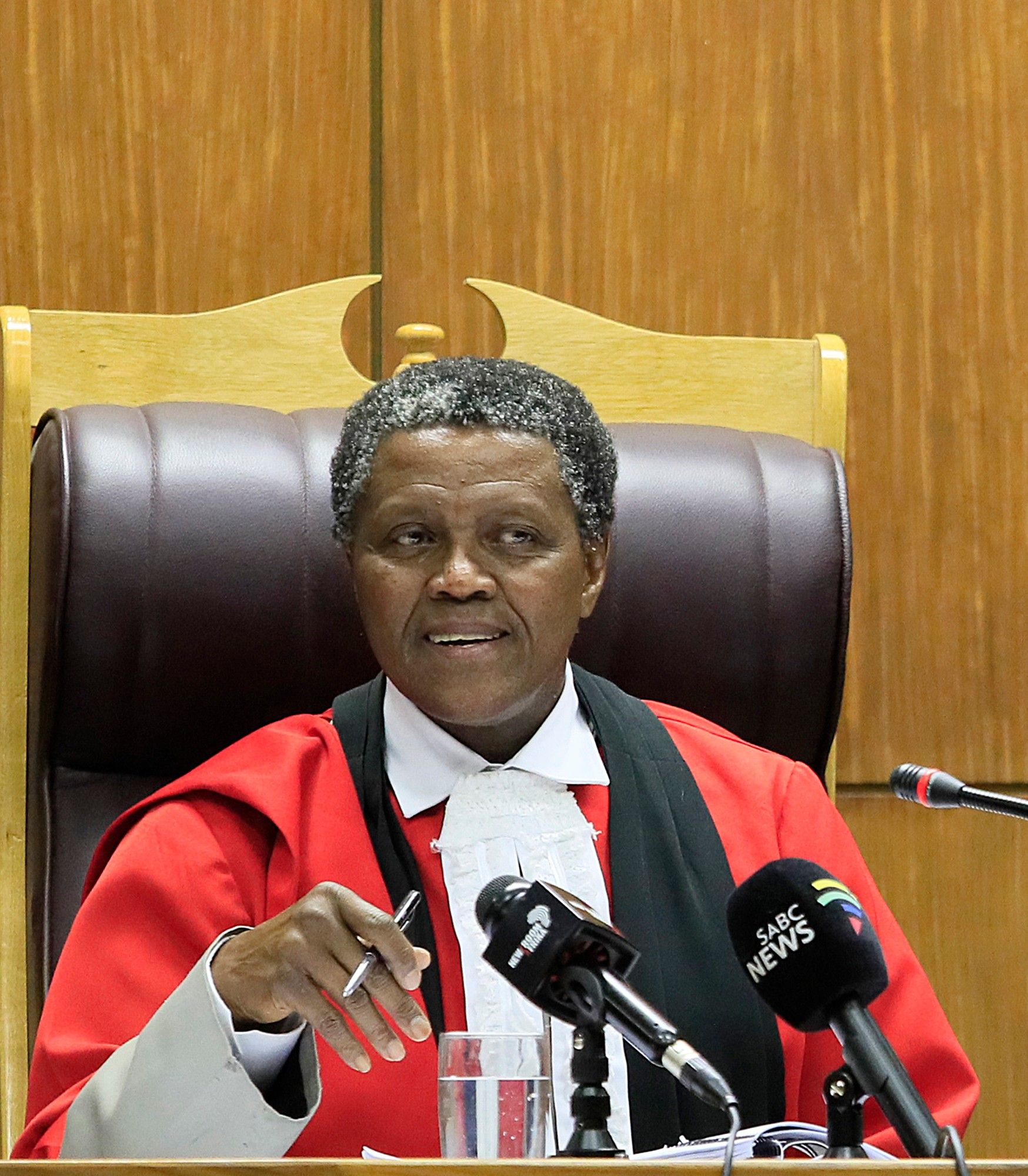 'My wife said I must apologise': Inside Judge Mokgoatlheng's apology ...
