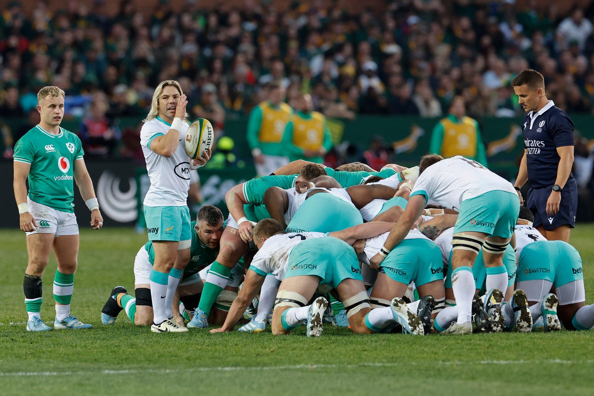 World champions Springboks beat Ireland in Loftus thriller to take series lead