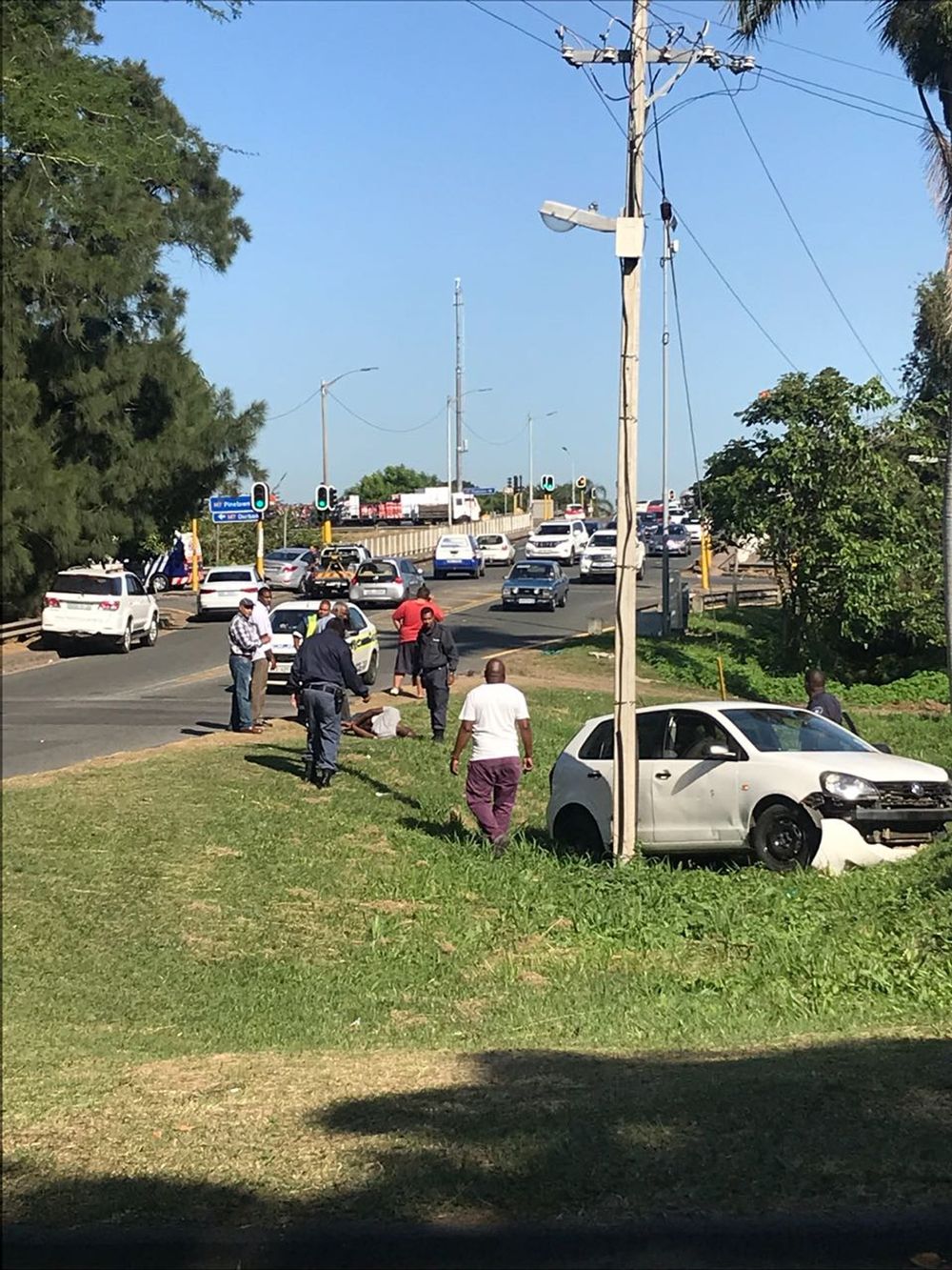 Wanted suspect caught after high-speed car chase