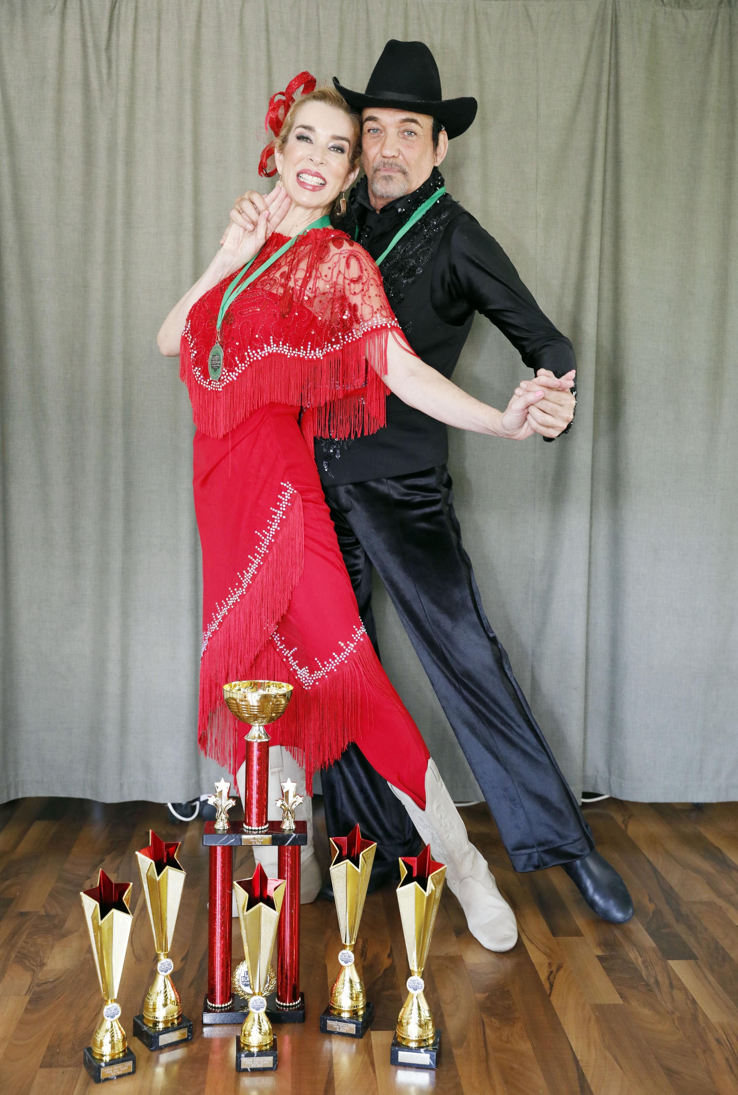 Line dancing duo waltz off with international title