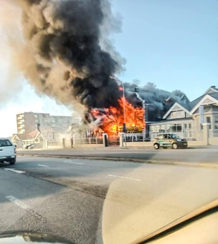 Famous 'haunted' Richly House in Gqeberha destroyed by fire