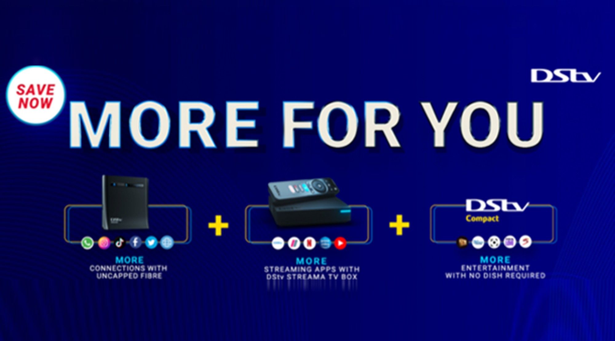 MultiChoice launches uncapped DStv fibre internet for streaming via TV box