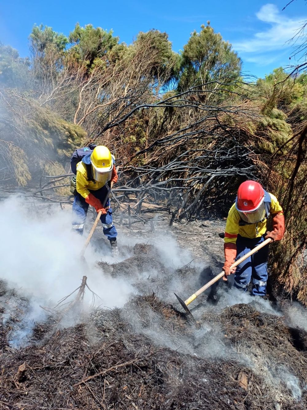 Team effort reigns supreme in putting out 11 fires