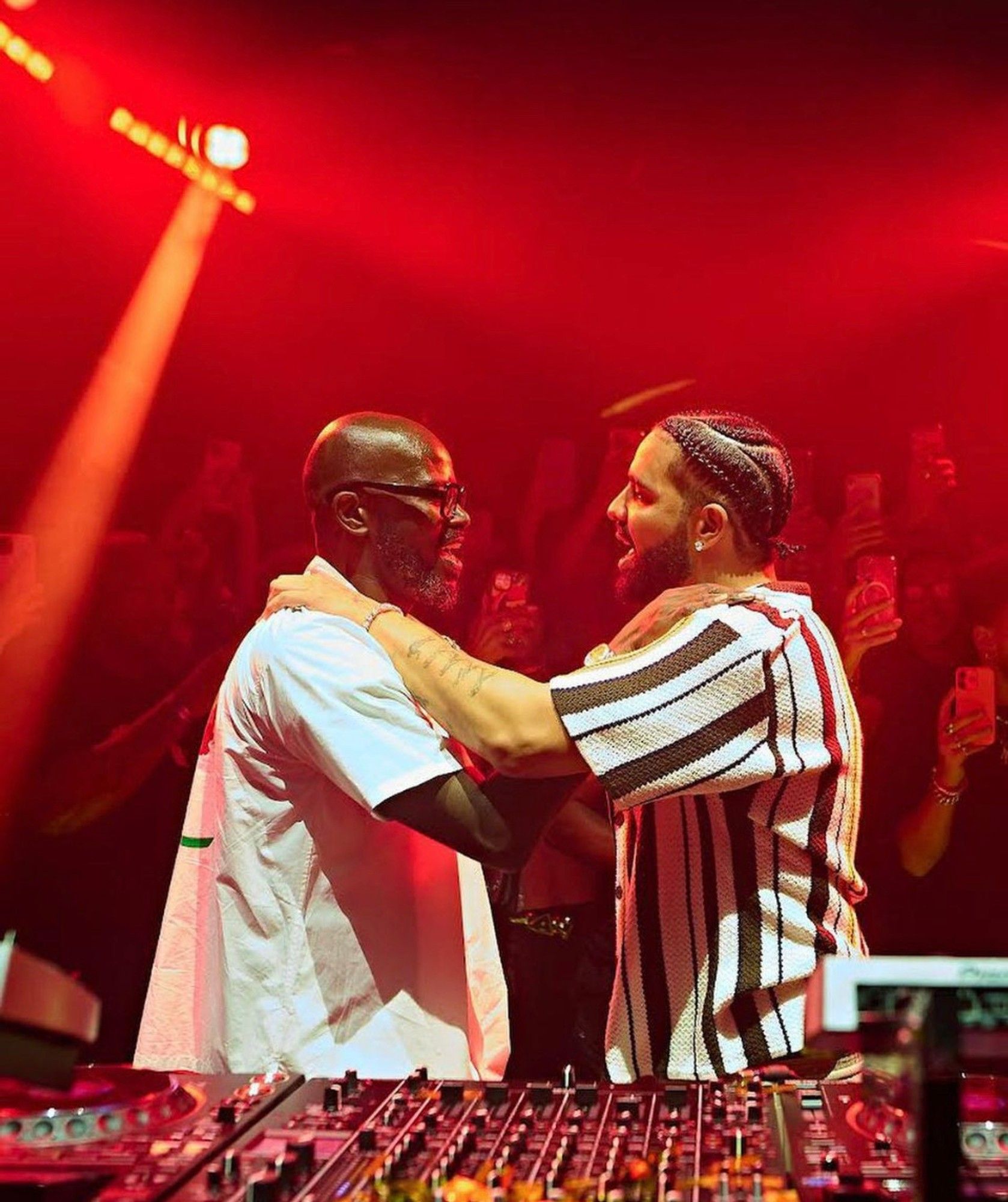 WATCH: Drake makes surprise appearance during Black Coffee’s set in Ibiza