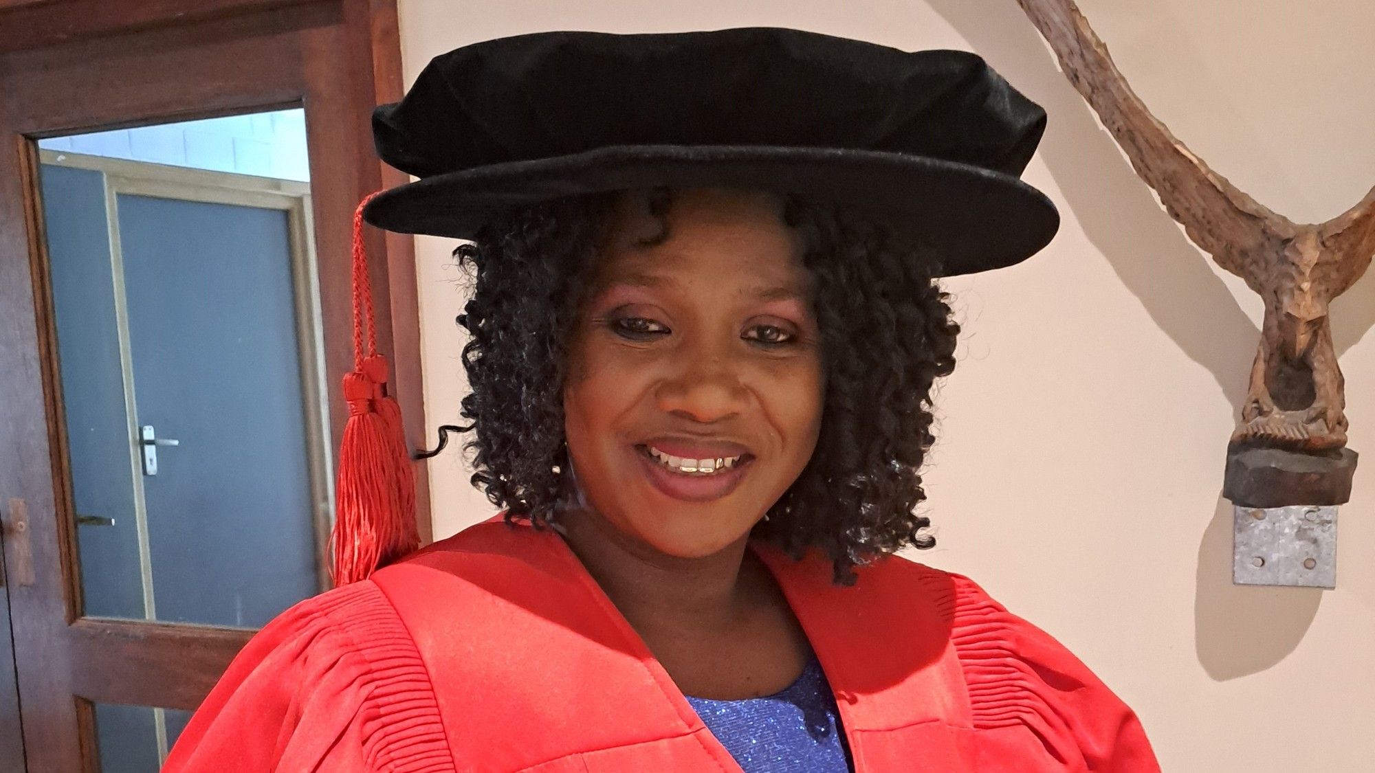 Local Gospel star hits high note with honorary doctorate