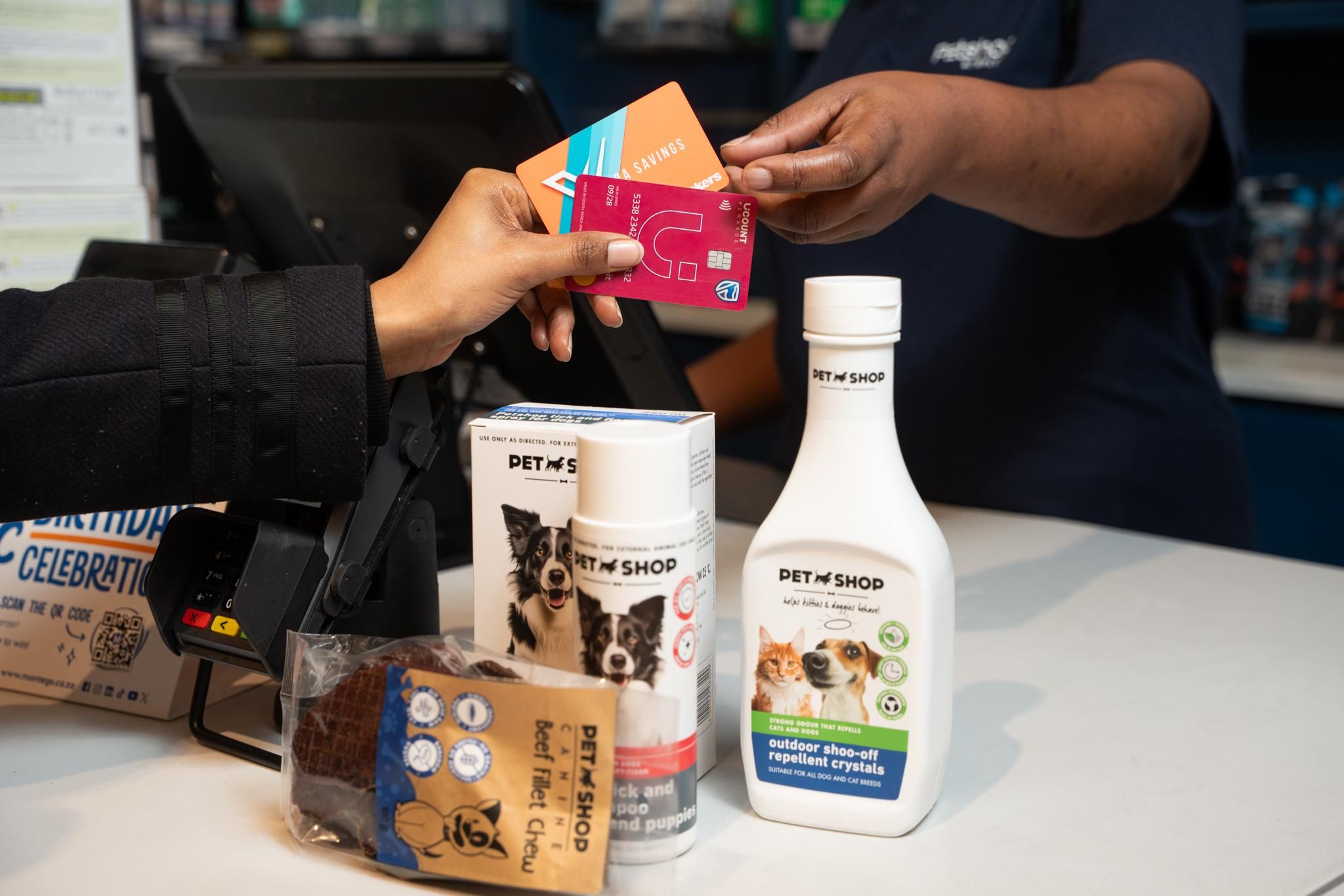 You can now earn UCount rewards from Petshop Science stores