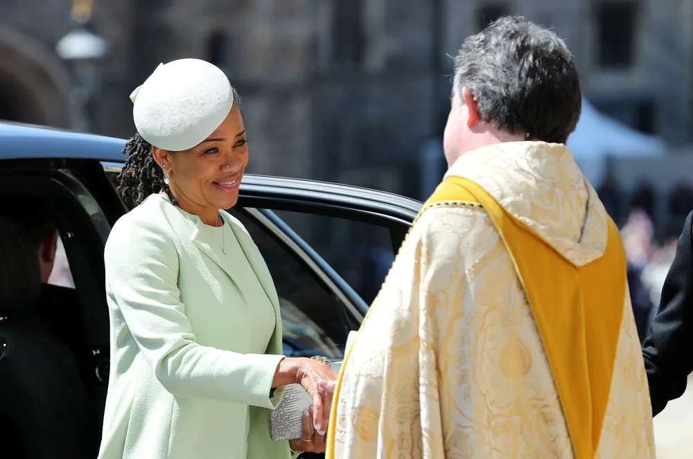 Duchess of Sussex's mother does yoga with Oprah Winfrey
