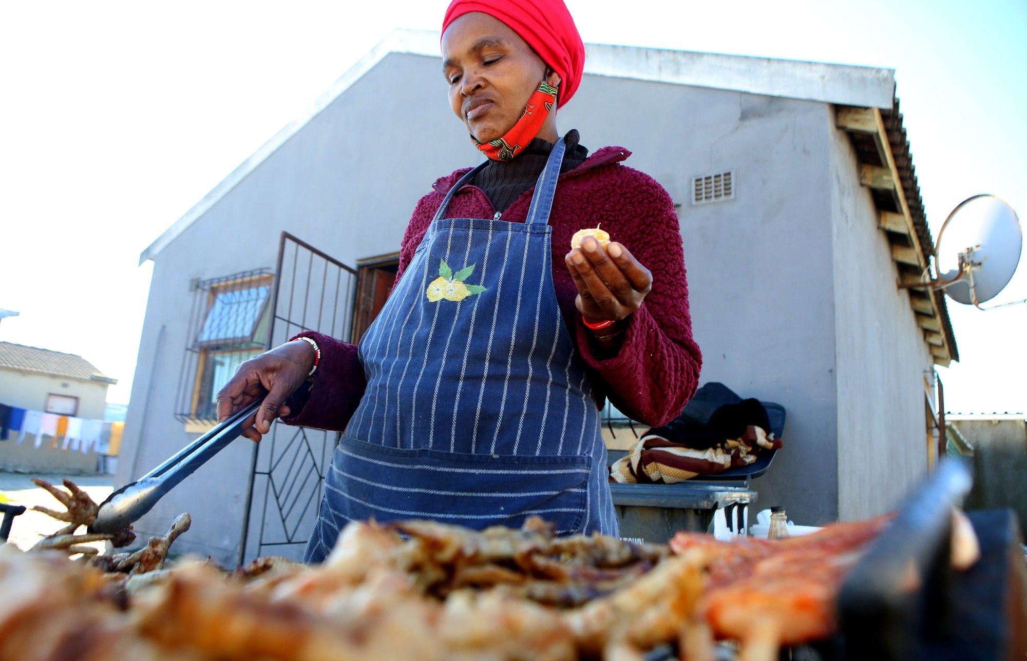 Chicken feet business running down on level 4