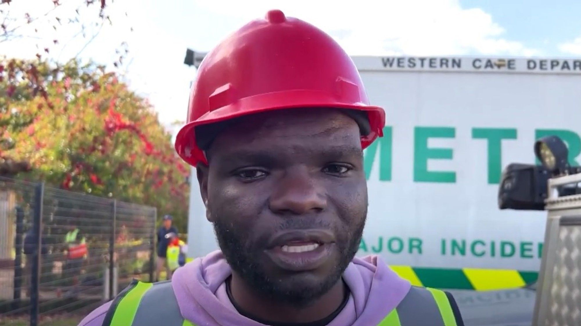 Survivor recounts moment he emerged from deadly George building collapse