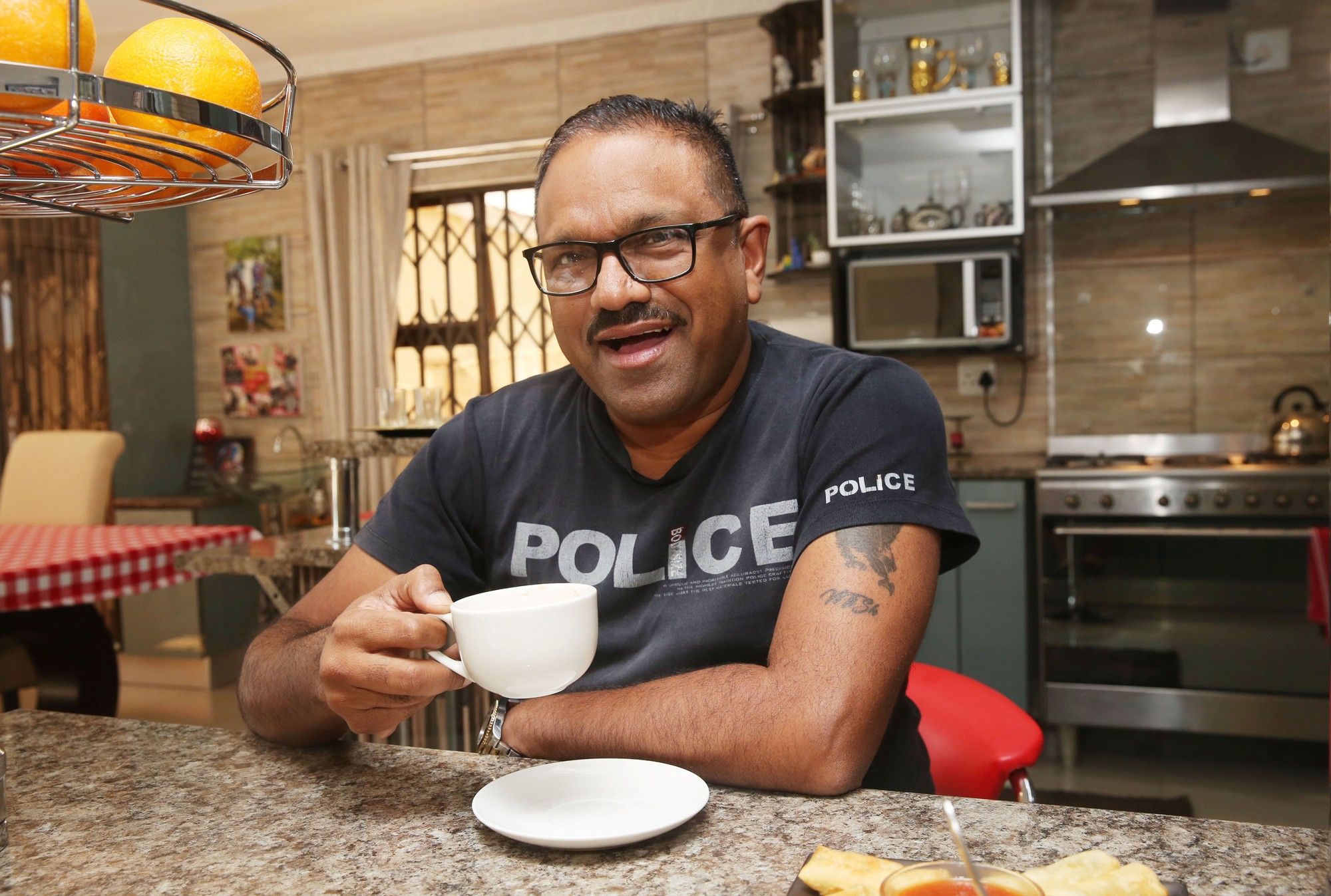 At home with Visvin Reddy