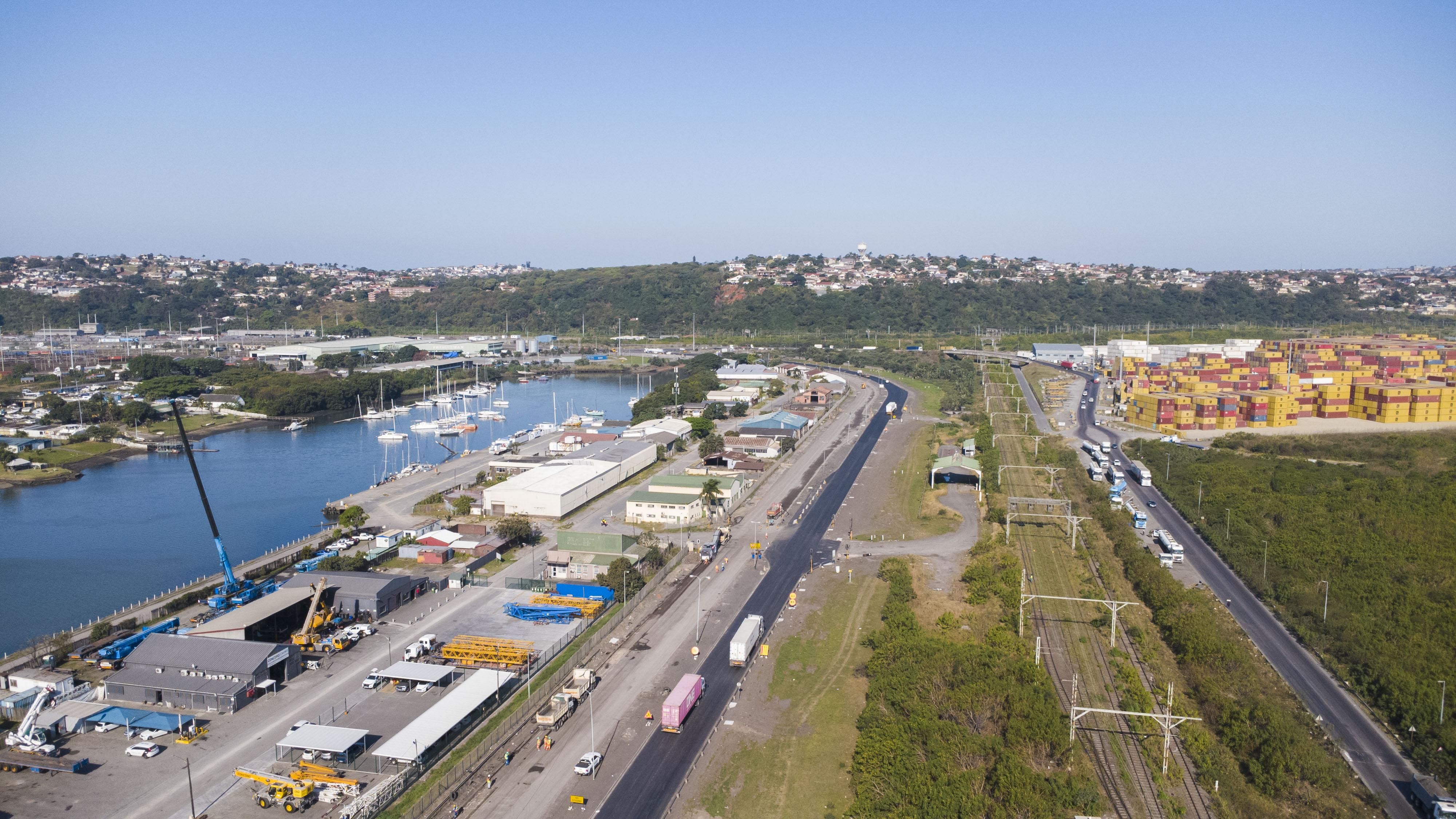 Bayhead Road Rehabilitation continues to progress on schedule - Transnet