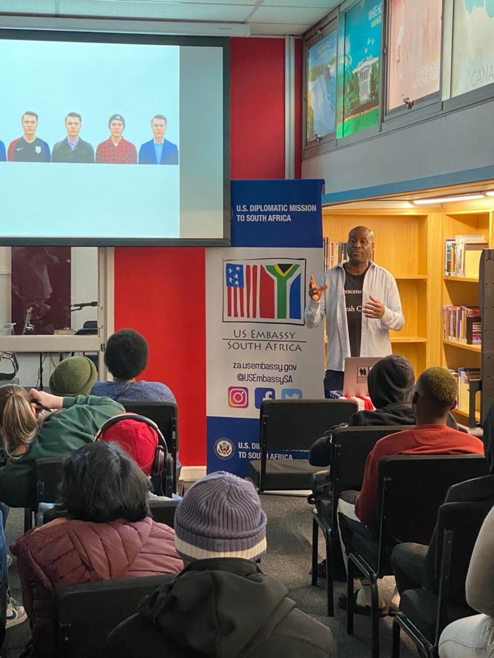 US Consulate brings American expert to share his knowledge with the youth